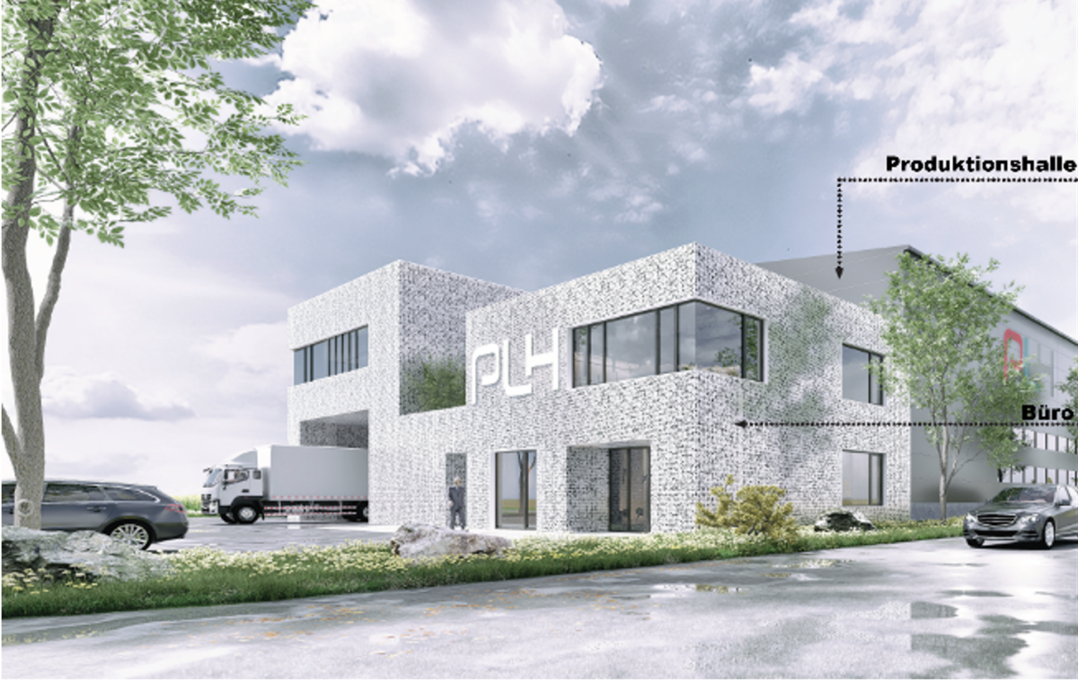 PLH Produktionshalle und Säge-/Bohrzentrum